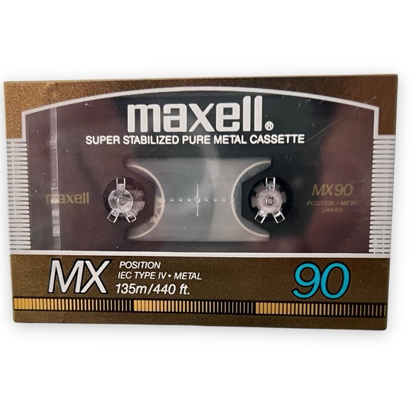 Maxell | Portable Audio & Video | New 98s Maxell Stabilized Pure Metal ...